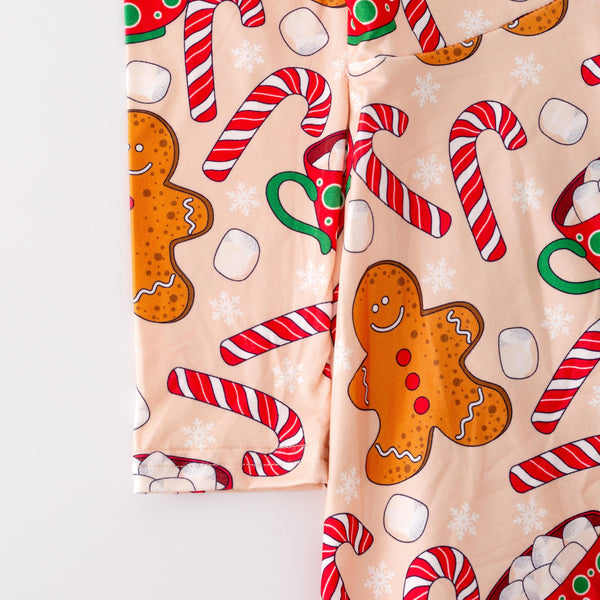 Christmas Gingerbread & Sweets Playwear Dress | Little Miss Marmalade